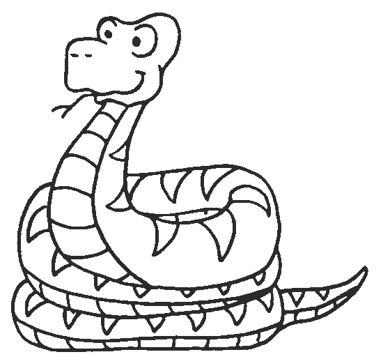 Coloring Page - Snakes animal coloring pages 10