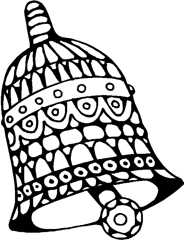 Coloring Page - Christmas clock coloring pages 9