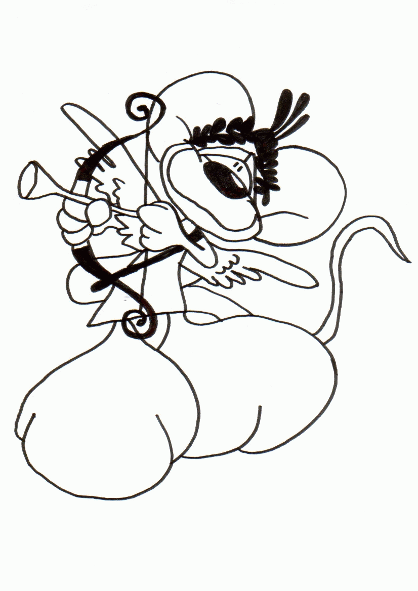 Coloring Page - Diddl coloring pages 158