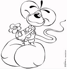 Coloring Page - Diddl coloring pages 18