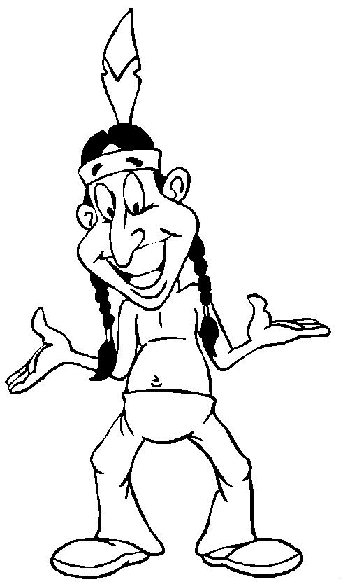 Coloring Page - Indian coloring pages 34