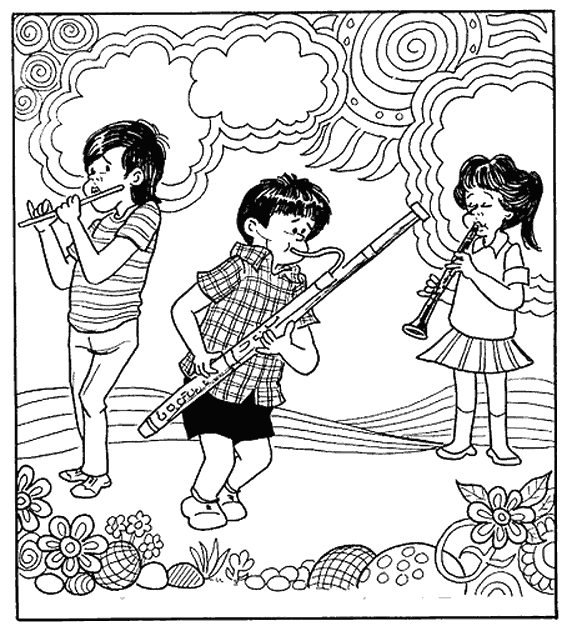 Coloring Page - Music coloring pages 27
