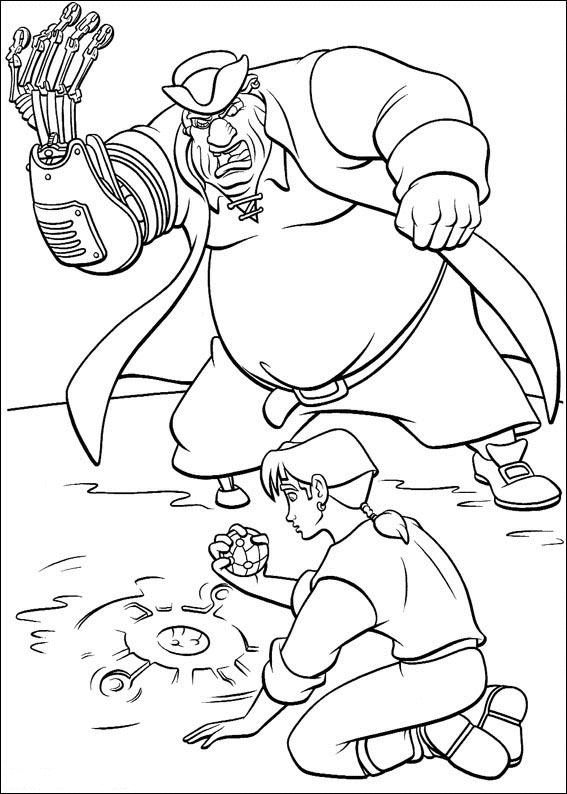 Coloring Page - Treasure planet coloring pages 11
