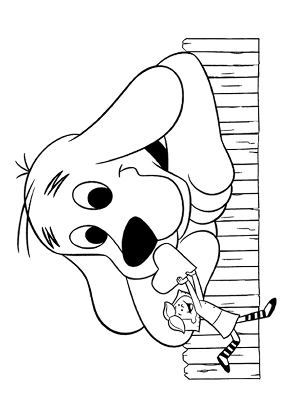 Coloring Page - Clifford coloring pages 23