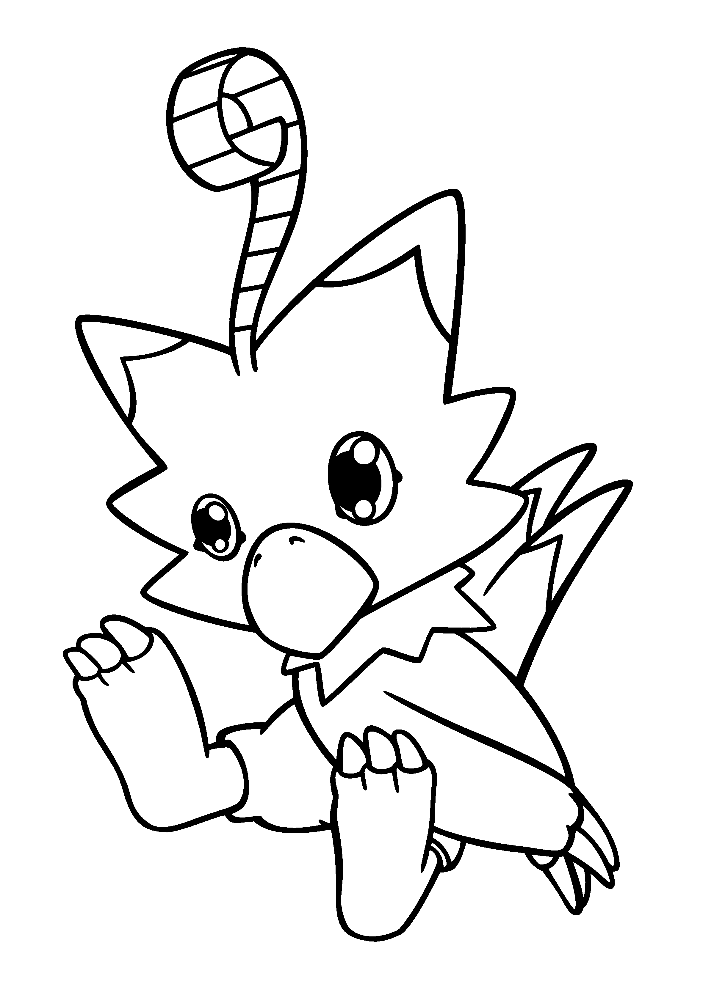 Coloring Page - Digimon coloring pages 241