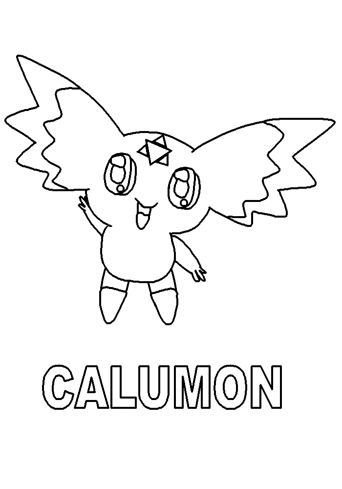 Coloring Page - Digimon coloring pages 51