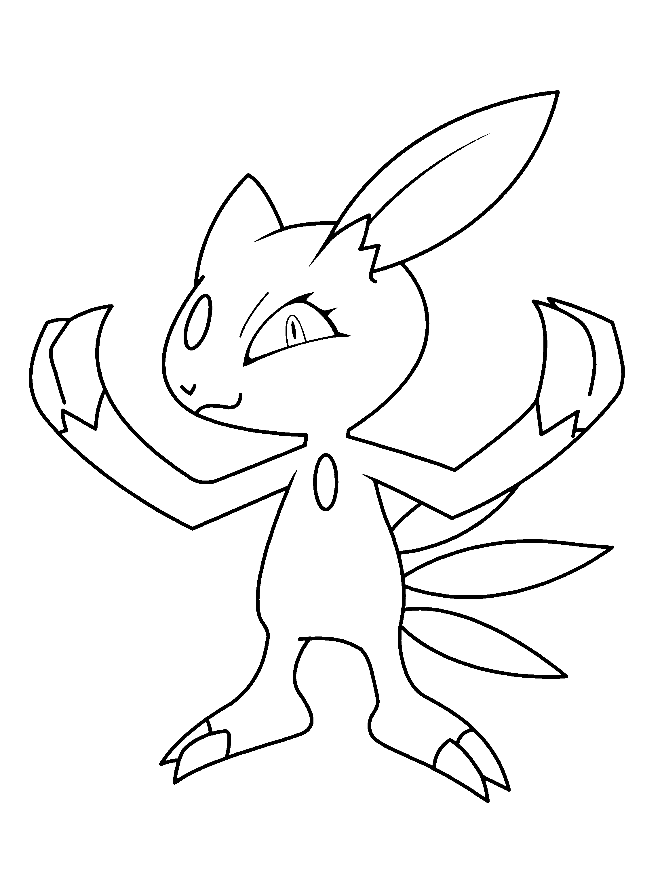 Coloring Page - Pokemon coloring pages 708