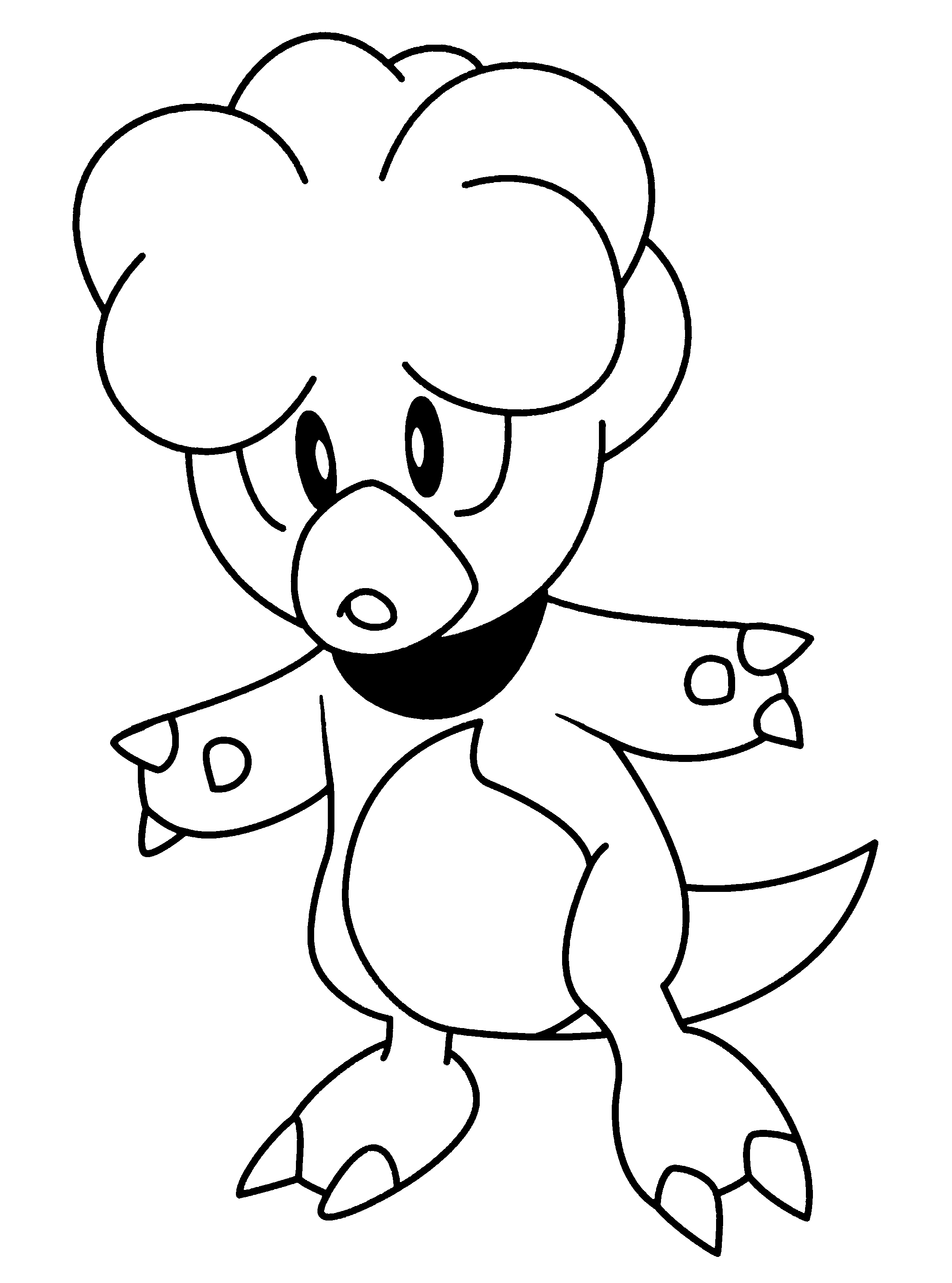 Coloring Page - Pokemon coloring pages 717