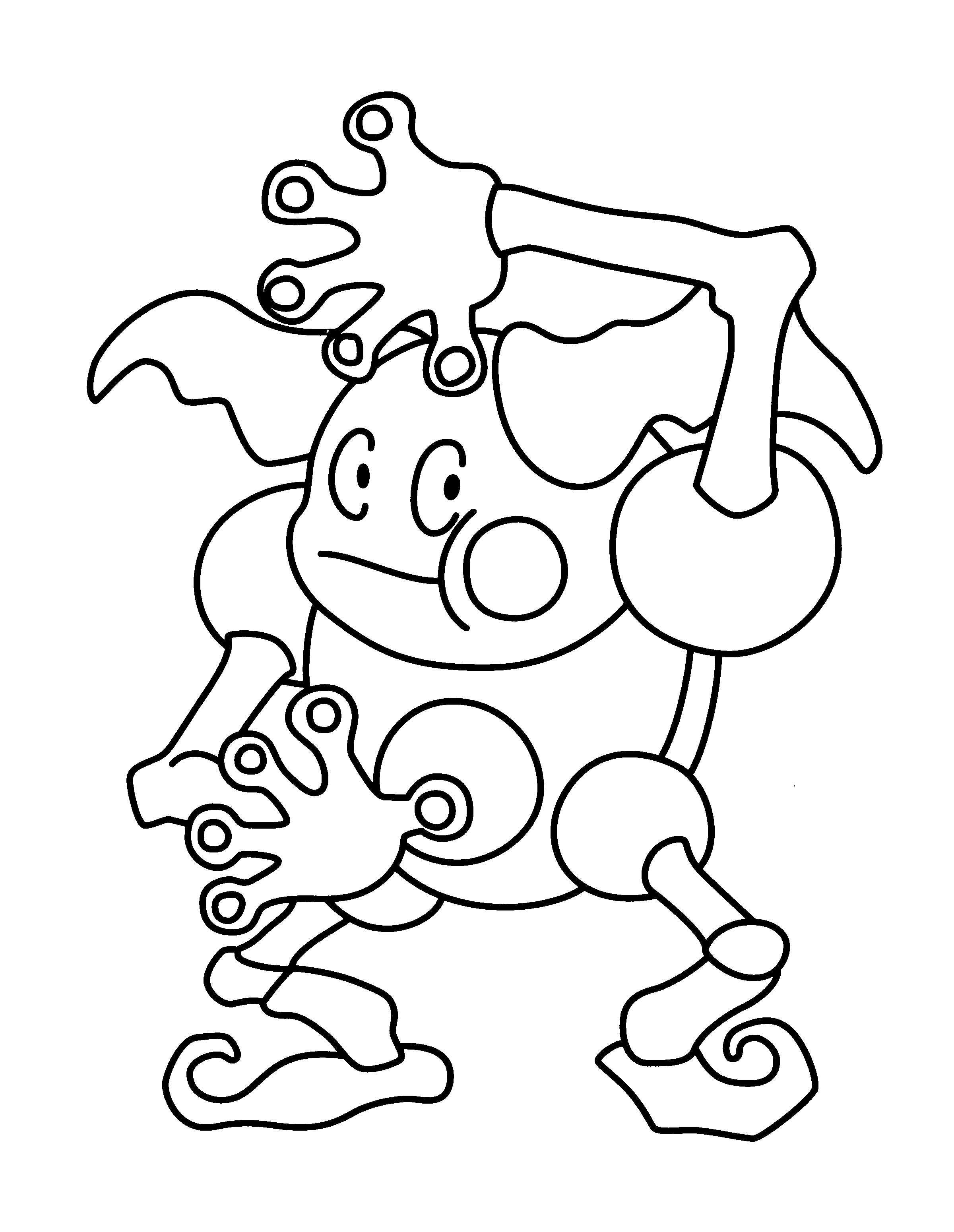 Coloring Page - Pokemon advanced coloring pages 101