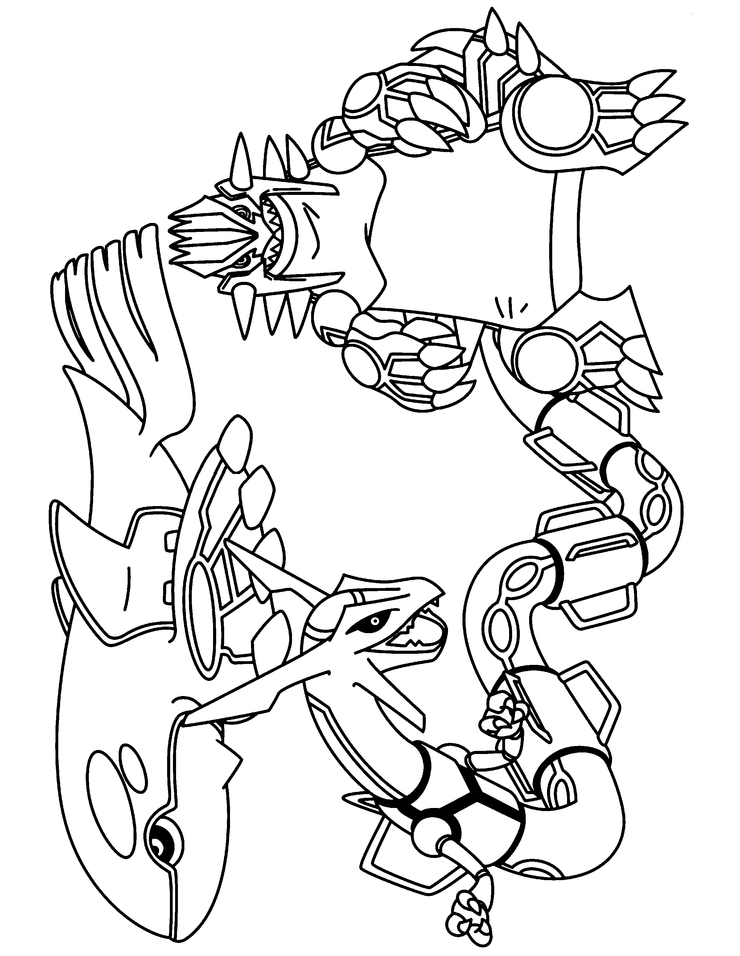 Coloring Page - Pokemon advanced coloring pages 128