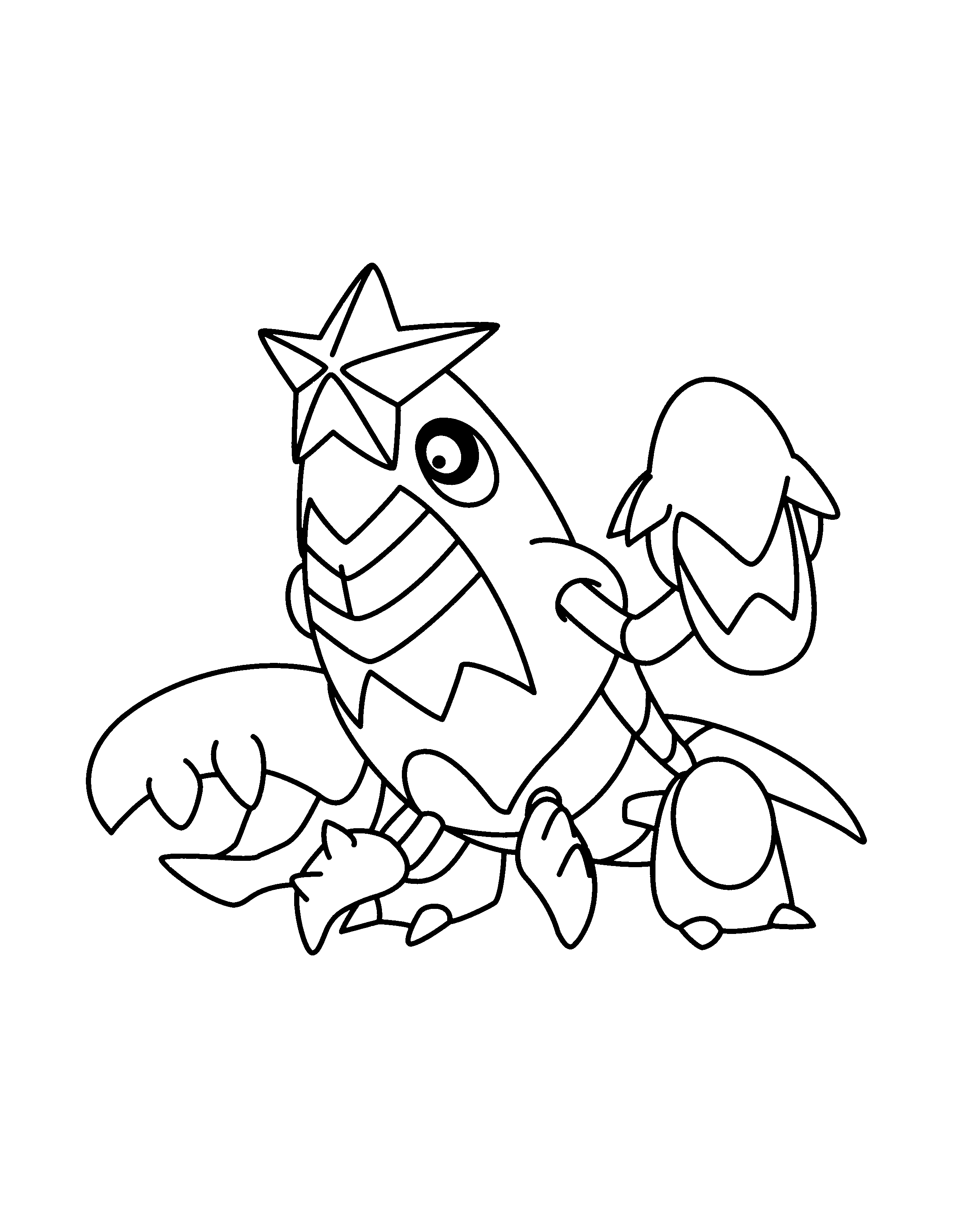 Coloring Page - Pokemon advanced coloring pages 231