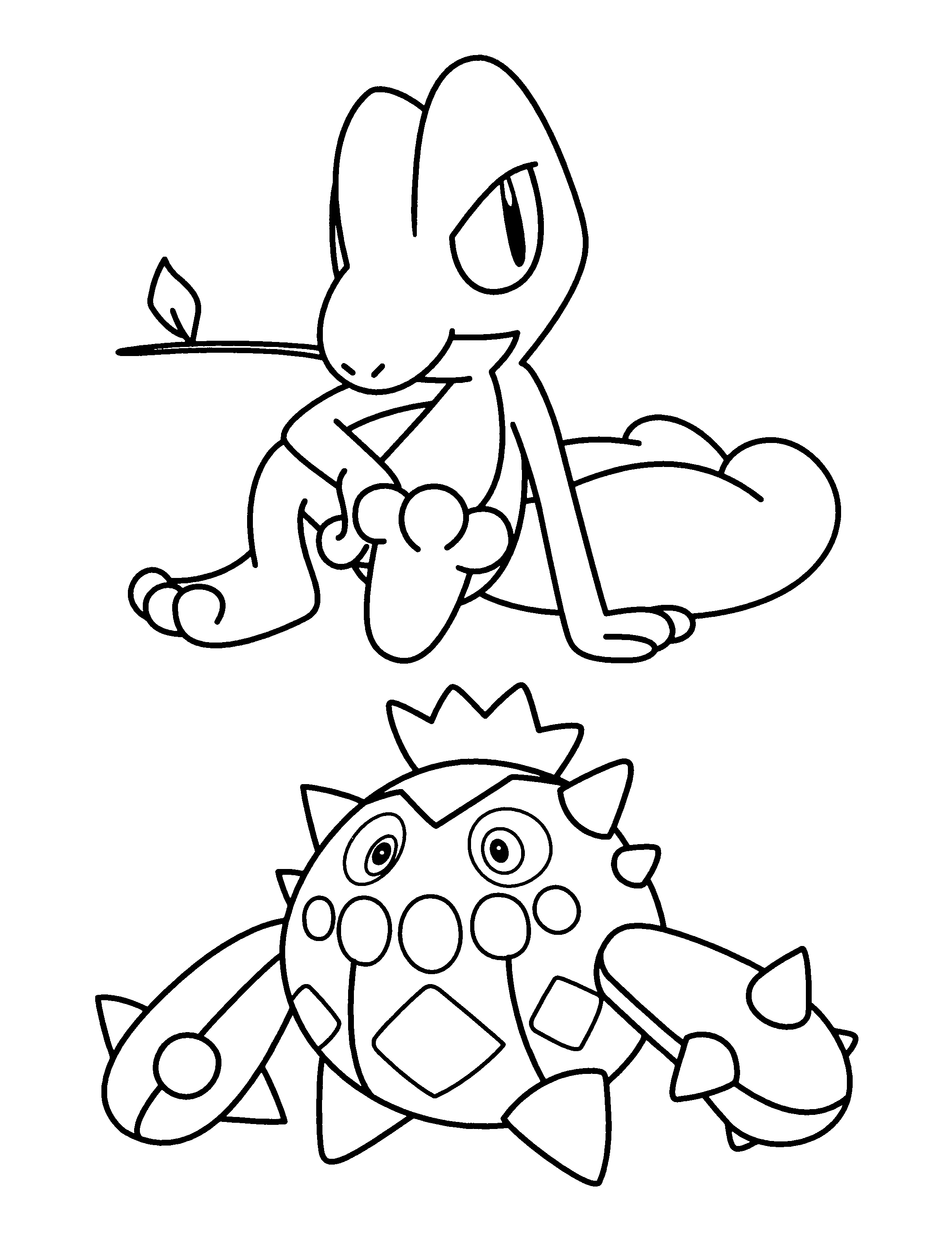 Coloring Page - Pokemon advanced coloring pages 286