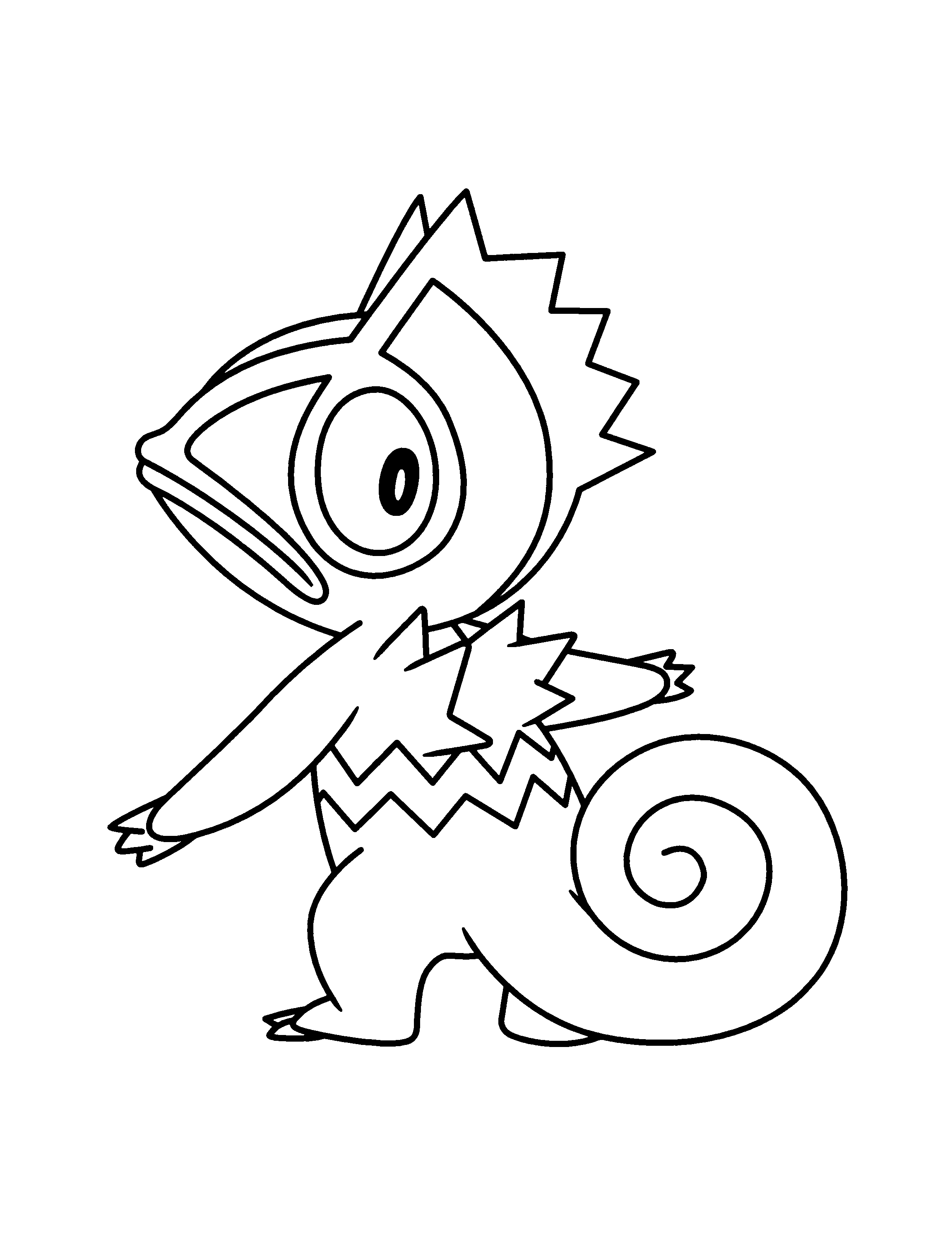 Coloring Page - Pokemon advanced coloring pages 295