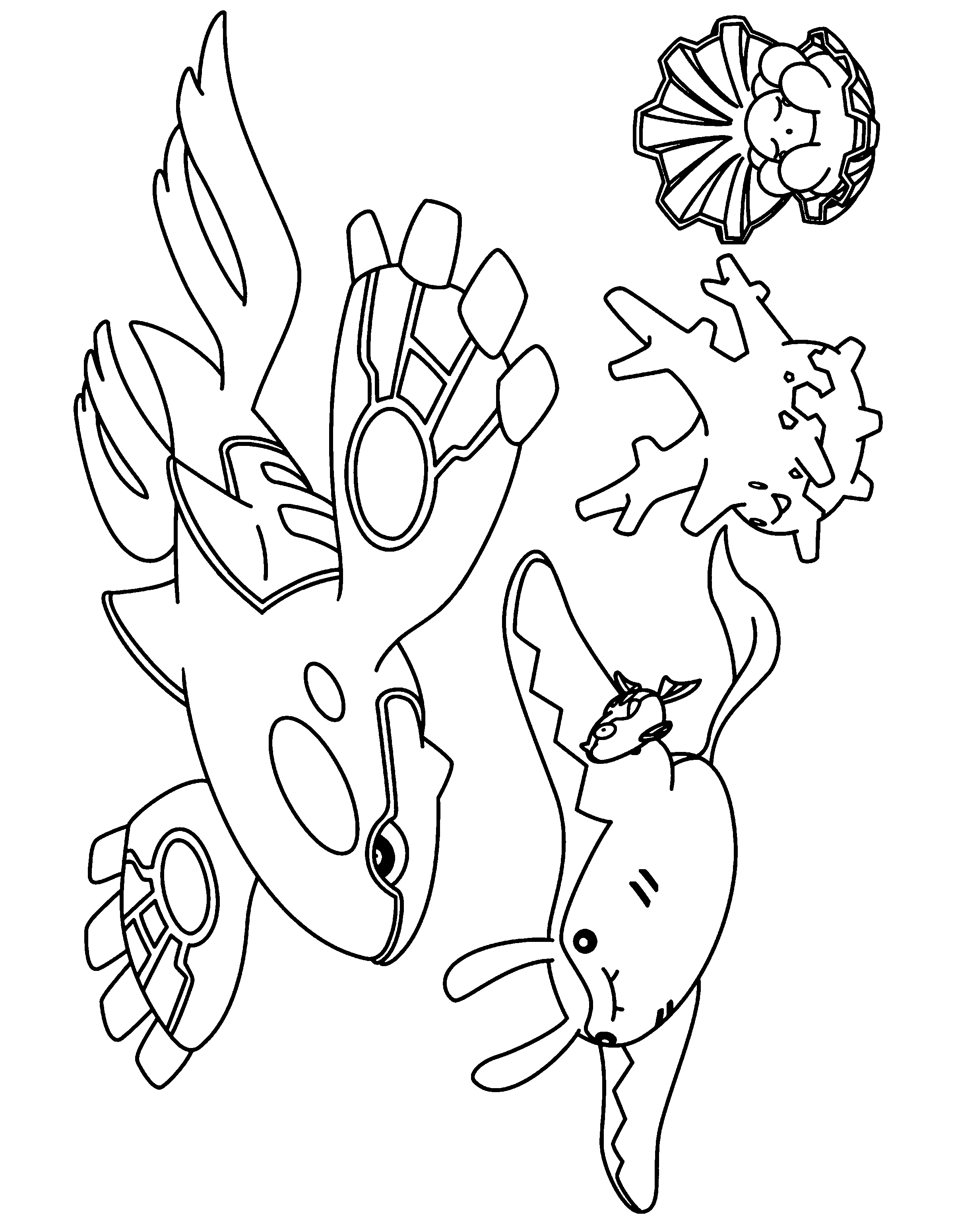 Coloring Page - Pokemon advanced coloring pages 68