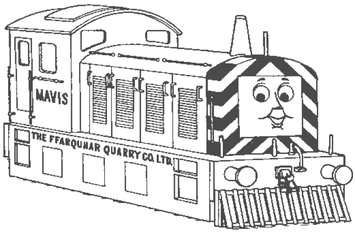 Coloring Page - Thomas and friends coloring pages 2