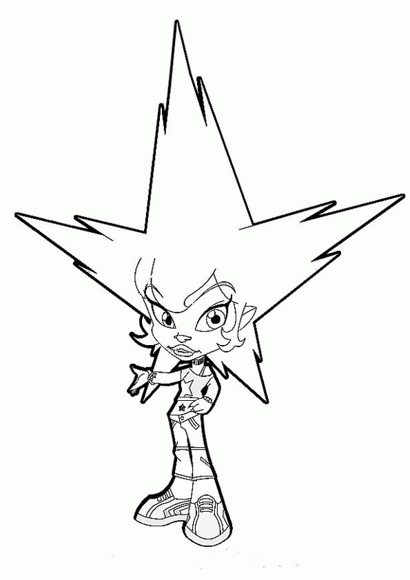 Coloring Page - Trollz coloring pages 4